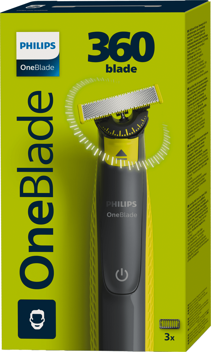 PHILIPS OneBlade 360 blade holicí strojek na tvář QP2724/23, 1 ks | dm.cz