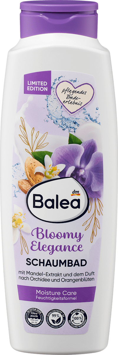Balea Schaumbad Bloomy Elegance, 750 ml | dm.at