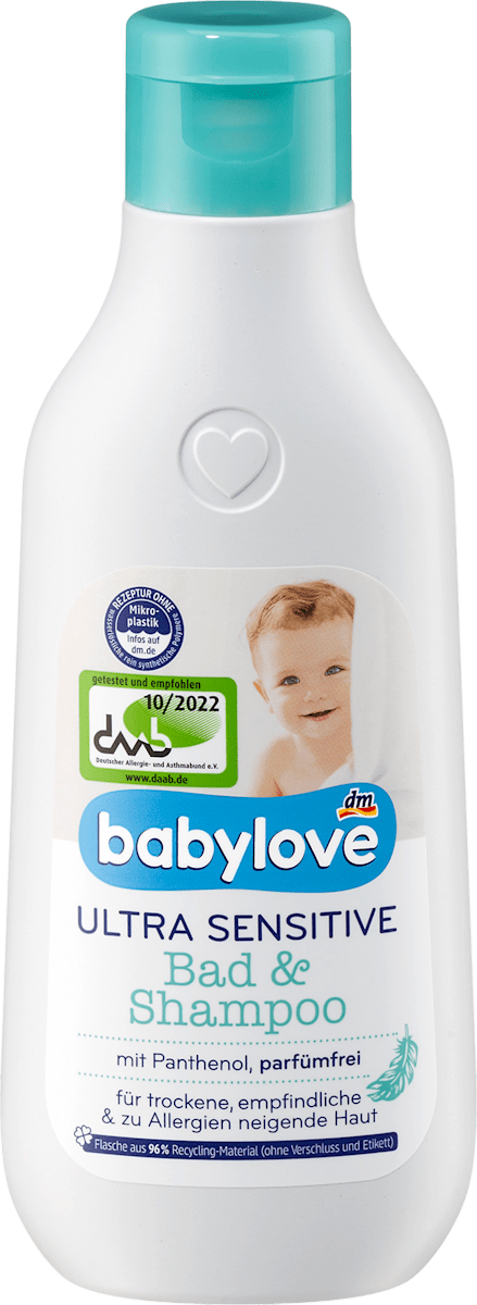 babylove Baby 2in1 Bad & Shampoo ultra sensitive, 250 ml dauerhaft ...