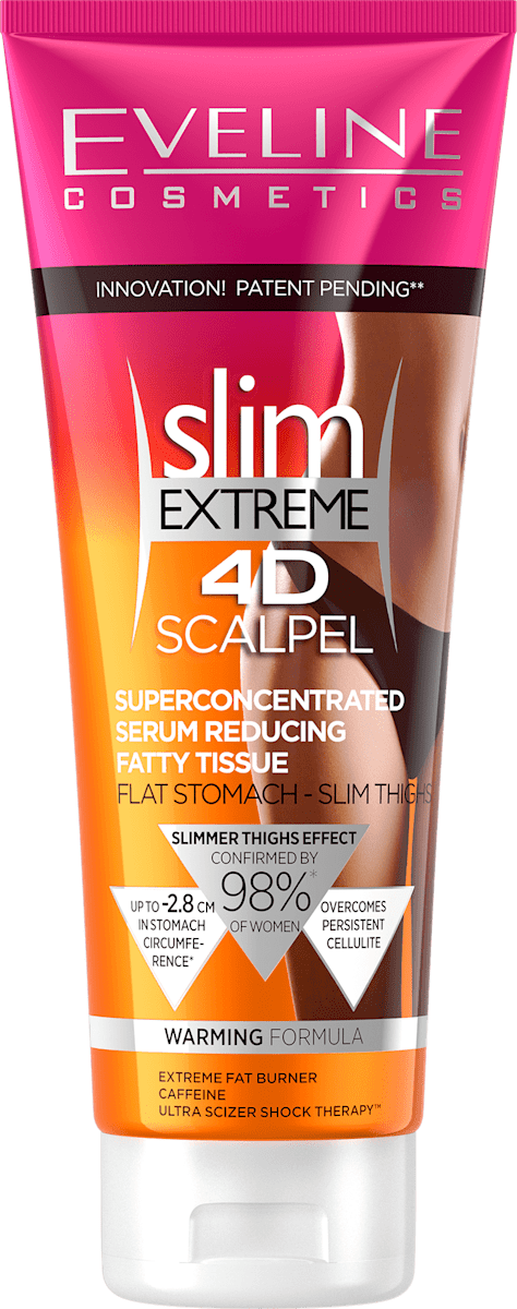 EVELINE COSMETICS Slim EXTREME 4D SCALPEL - serum protiv celulita na stomaku, 250 ml | dm.rs