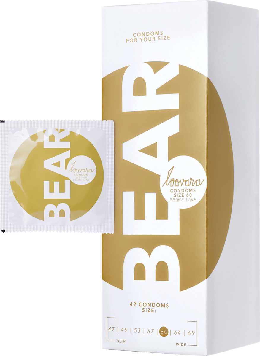 loovara INTIMATE Kondome Bear, Breite 60mm, 42 St dauerhaft günstig online kaufen | dm.de