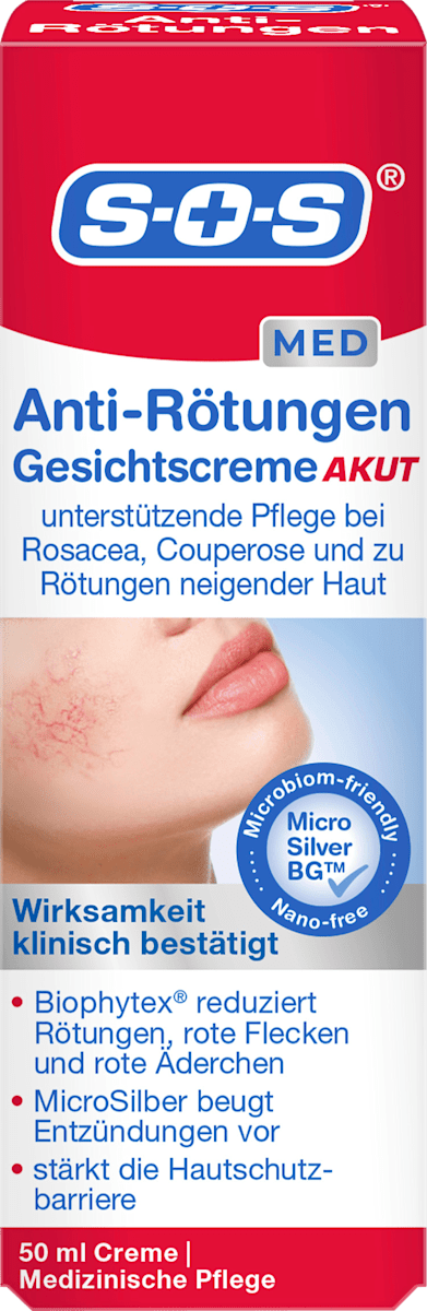 SOS Anti Rötungen Gesichtscreme, 50 ml dauerhaft günstig online kaufen ...