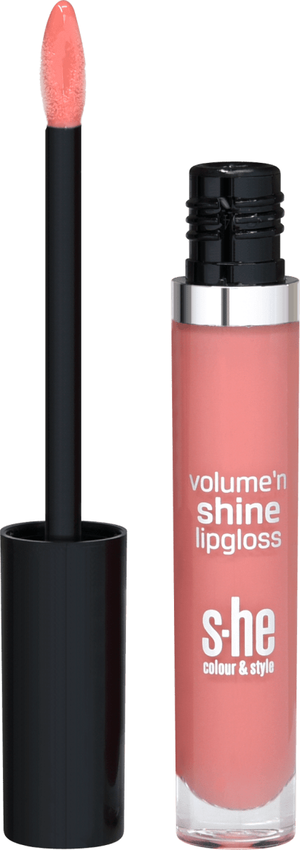 s-he colour&style Lesk na pery volume´n shine - 340/035, 5,2 g | mojadm.sk