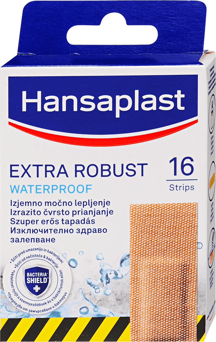 Hansaplast Vízálló sebtapasz, 16 db | dm.hu