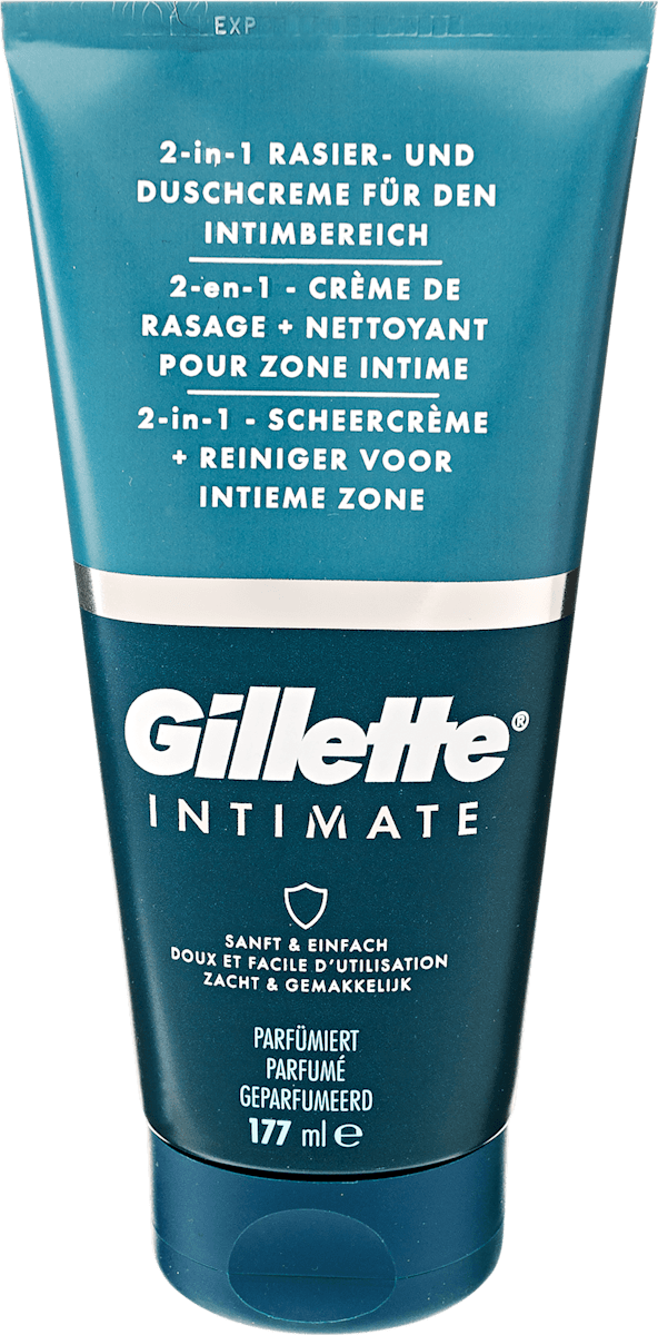 Gillette INTIMATE Borotválkozás előtti krém, 177 ml | dm.hu