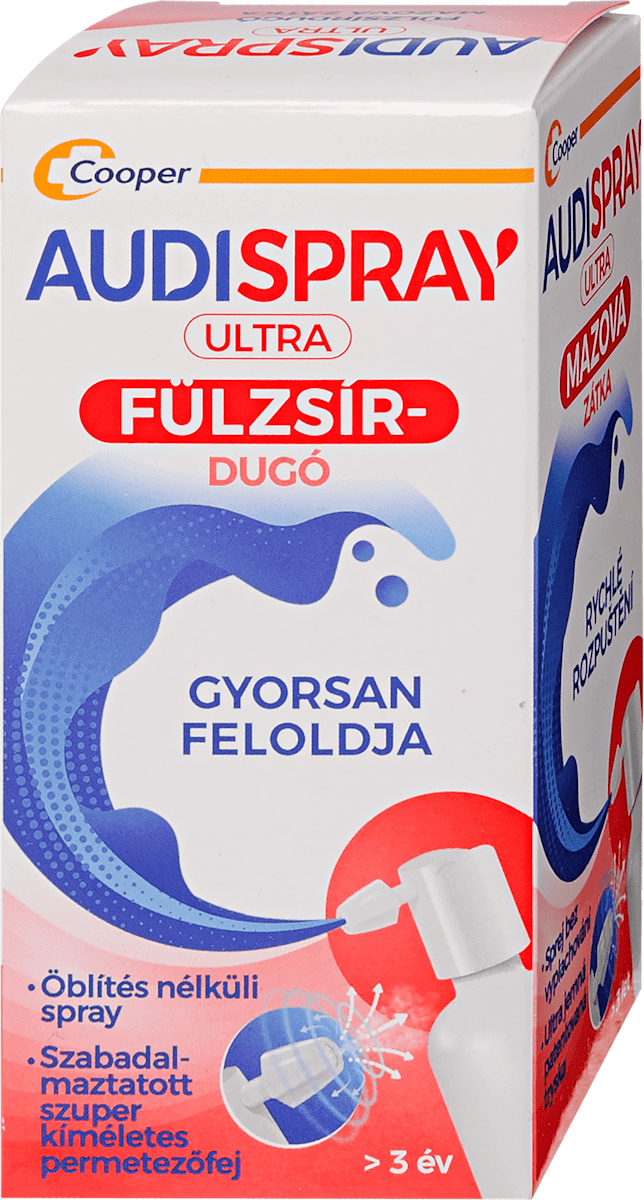 Cooper Audispray ultra fülspray, 20 ml | dm.hu