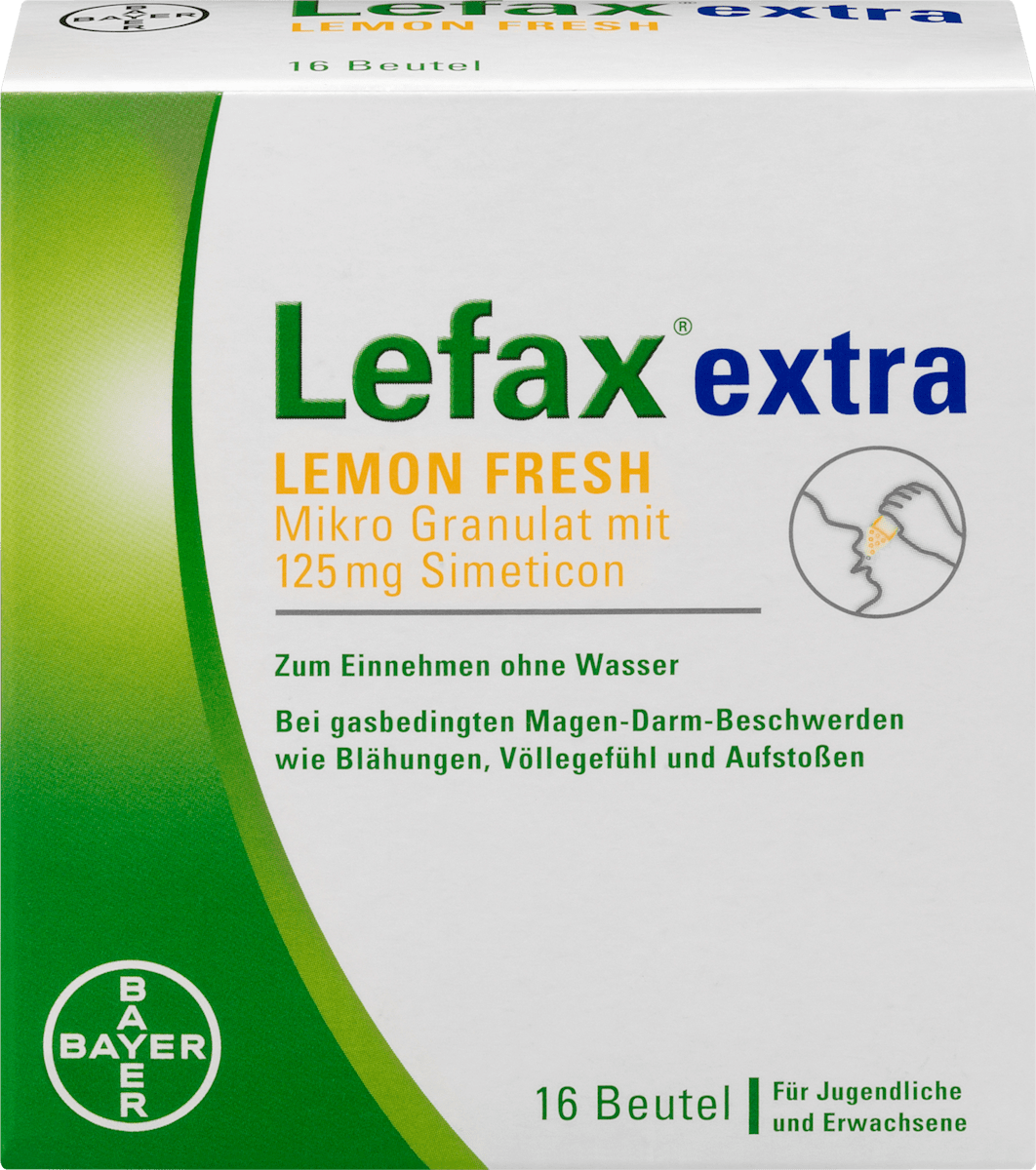 Lefax Lefax Extra Lemon Fresh Granulat, 16 St dauerhaft günstig online ...
