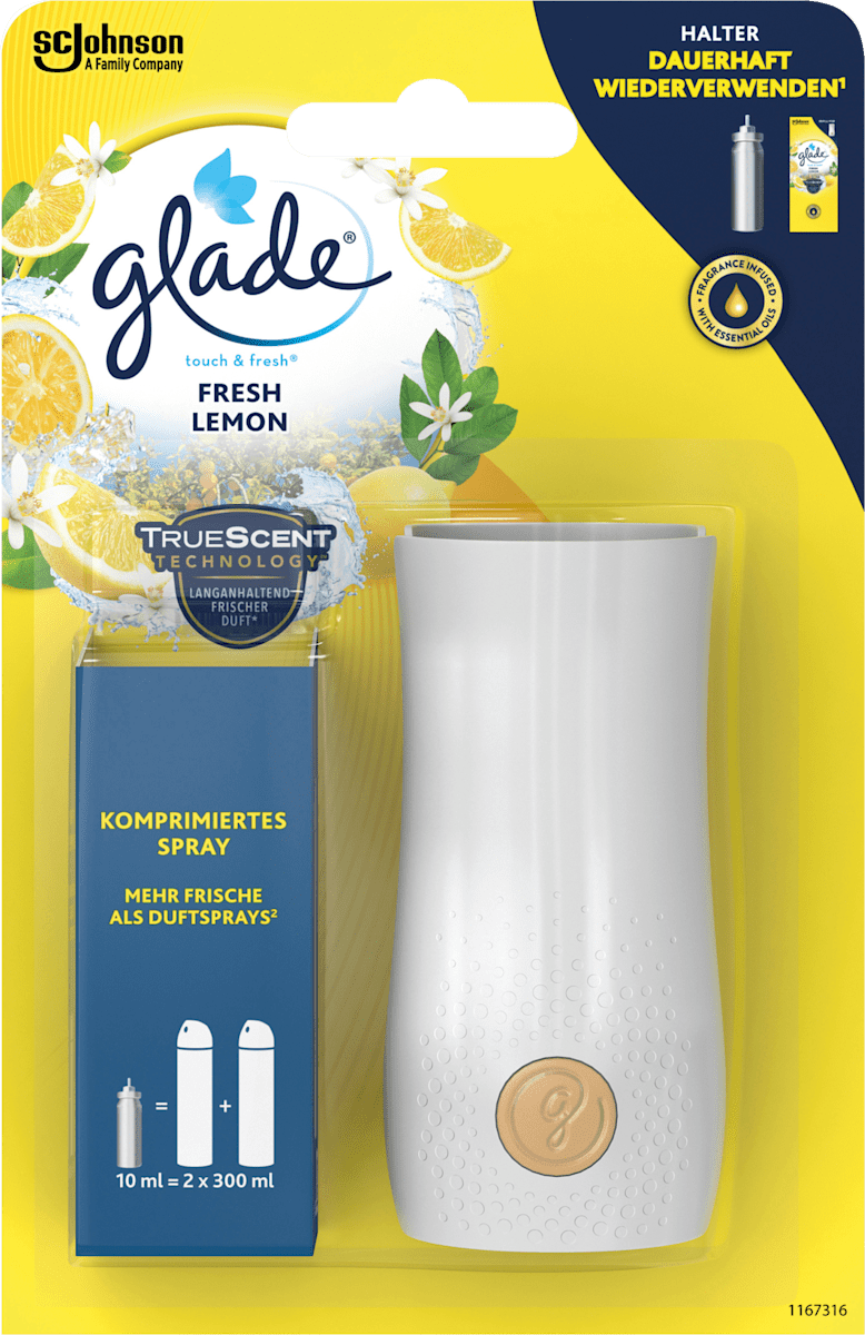 glade Duftspray Mini touch & fresh Starter-Set Fresh Lemon, 10 ml | dm.at