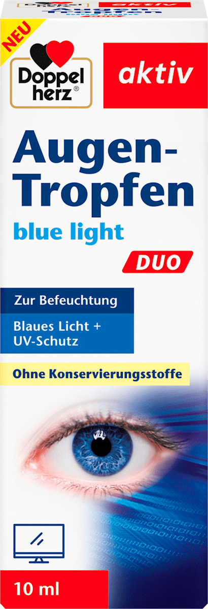 Doppelherz Augentropfen blue light DUO, 10 ml dauerhaft günstig online ...