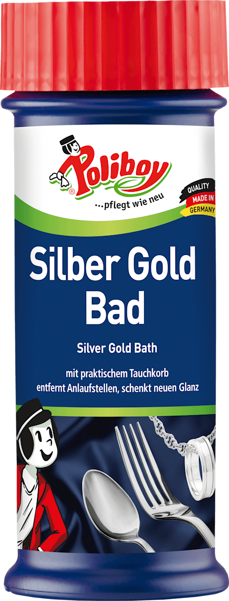 Poliboy Silber Pflege, Bad für Silber & Gold, 375 ml dauerhaft günstig ...