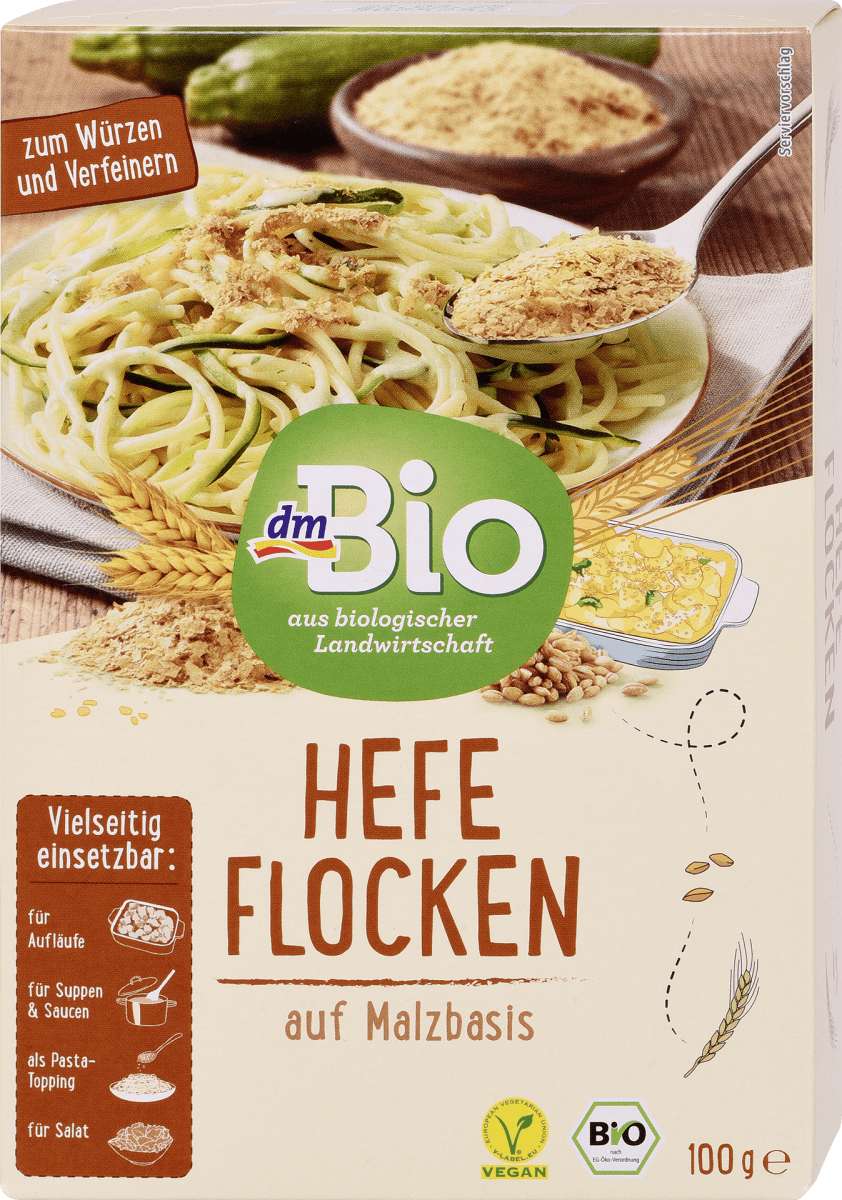 dmBio Pahuljice kvasca, 100 g | dm-drogeriemarkt.ba