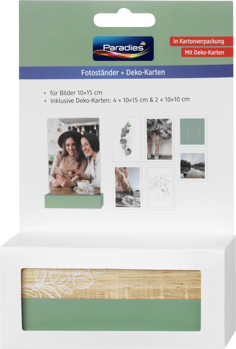 Paradies Fotoständer + Deko-Karten, 1 St | dm.at