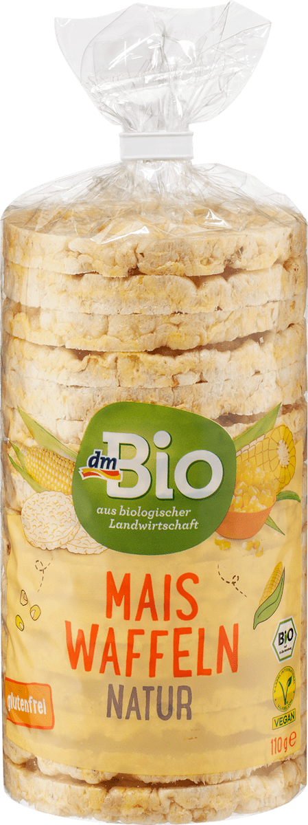 dmBio Maiswaffeln natur, 110 g | dm.at