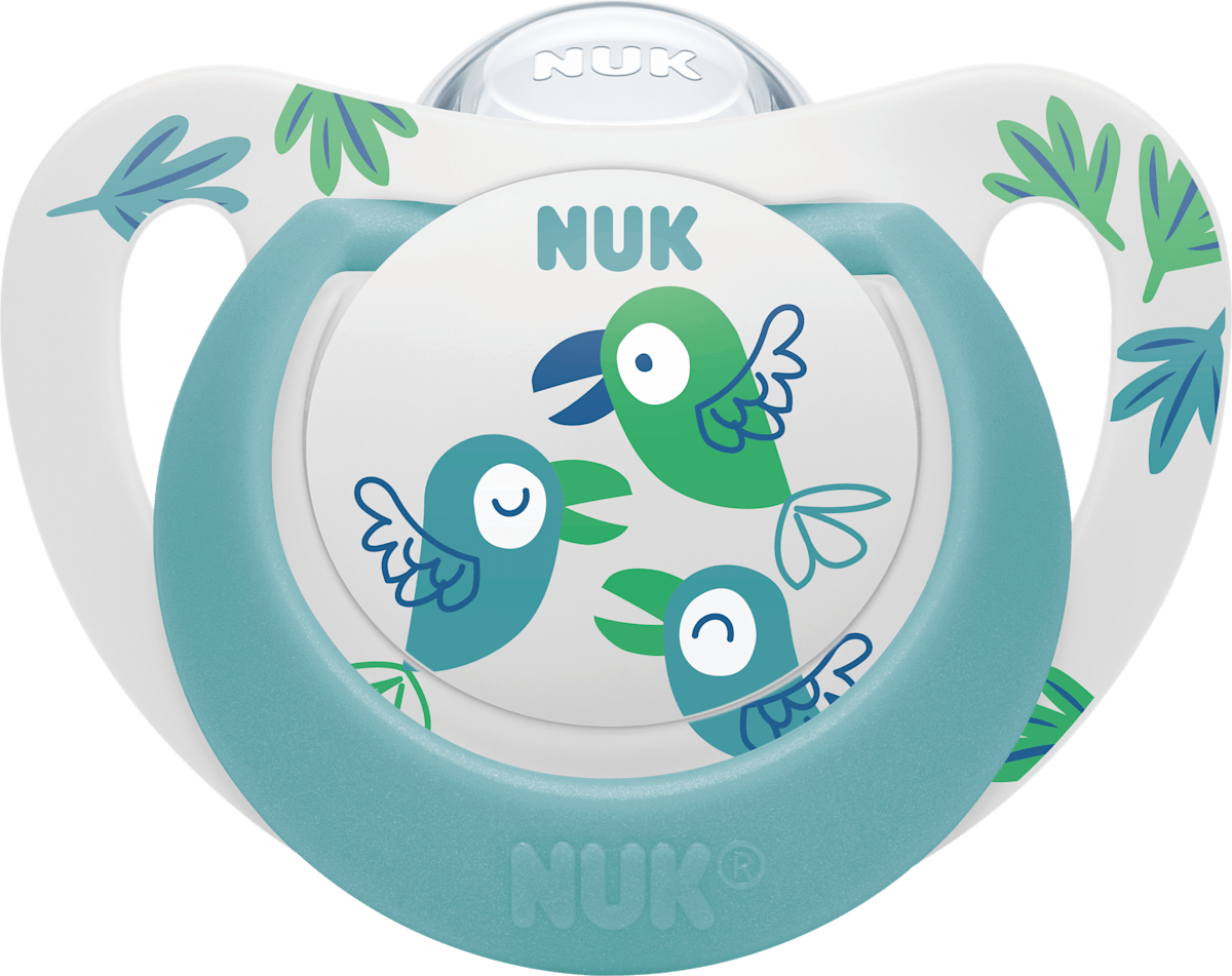 NUK Schnuller Star blau 18-36 Monate, 2 St | dm.at