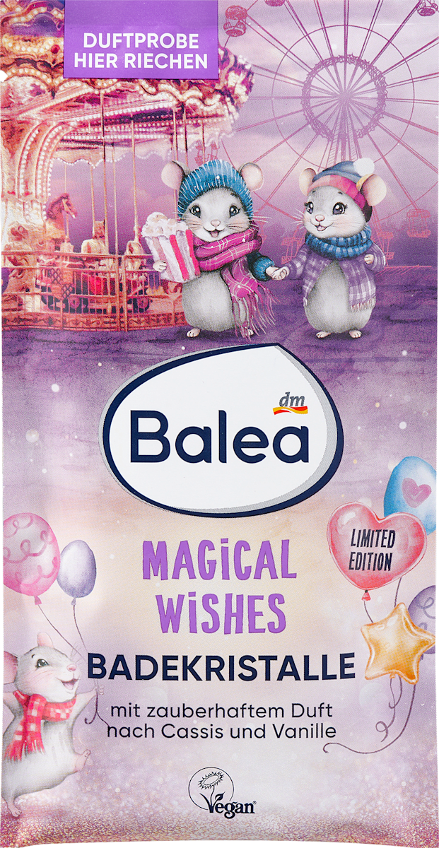 Balea Badekristalle Magical Wishes, 80 g | dm.at