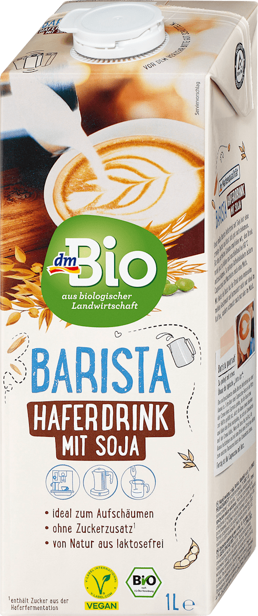 dmBio Barista napitak od zobi i soje, 1 l | dm-drogeriemarkt.ba
