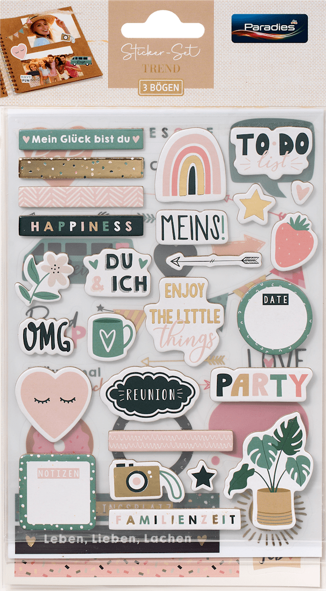 Paradies Stickerset Trend, 1 St dauerhaft günstig online kaufen | dm.de