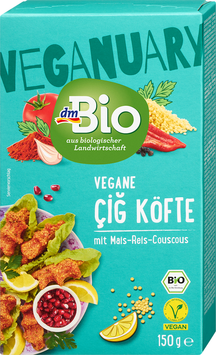 dmBio Veganuary veganes Çig Köfte, 150 g | dm.at