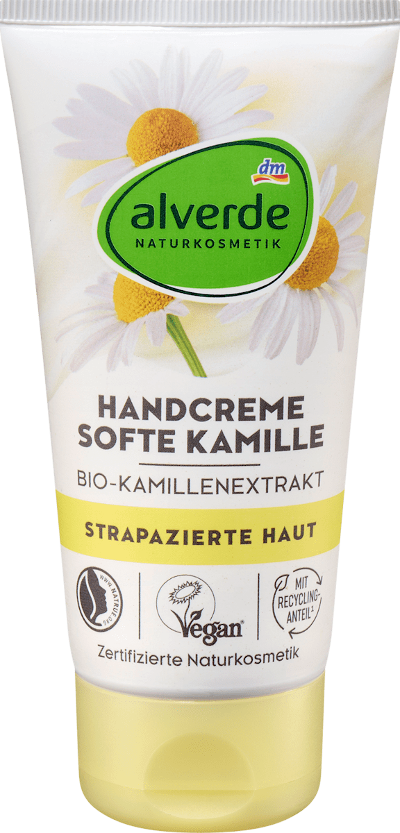 alverde NATURKOSMETIK Handcreme Softe Kamille, 75 ml dauerhaft günstig ...