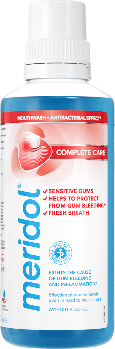 Meridol Szájöblögető Complete Care, 400 ml | dm.hu