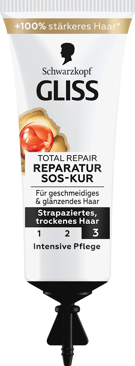 Schwarzkopf GLISS Haarkur SOS Total Repair, 15 ml dauerhaft günstig ...