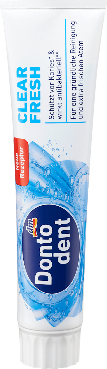 Dontodent Zahnpasta Clear Fresh, 125 ml dauerhaft günstig online kaufen ...