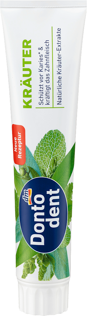 Dontodent Zahnpasta Kräuter, 125 ml dauerhaft günstig online kaufen | dm.de