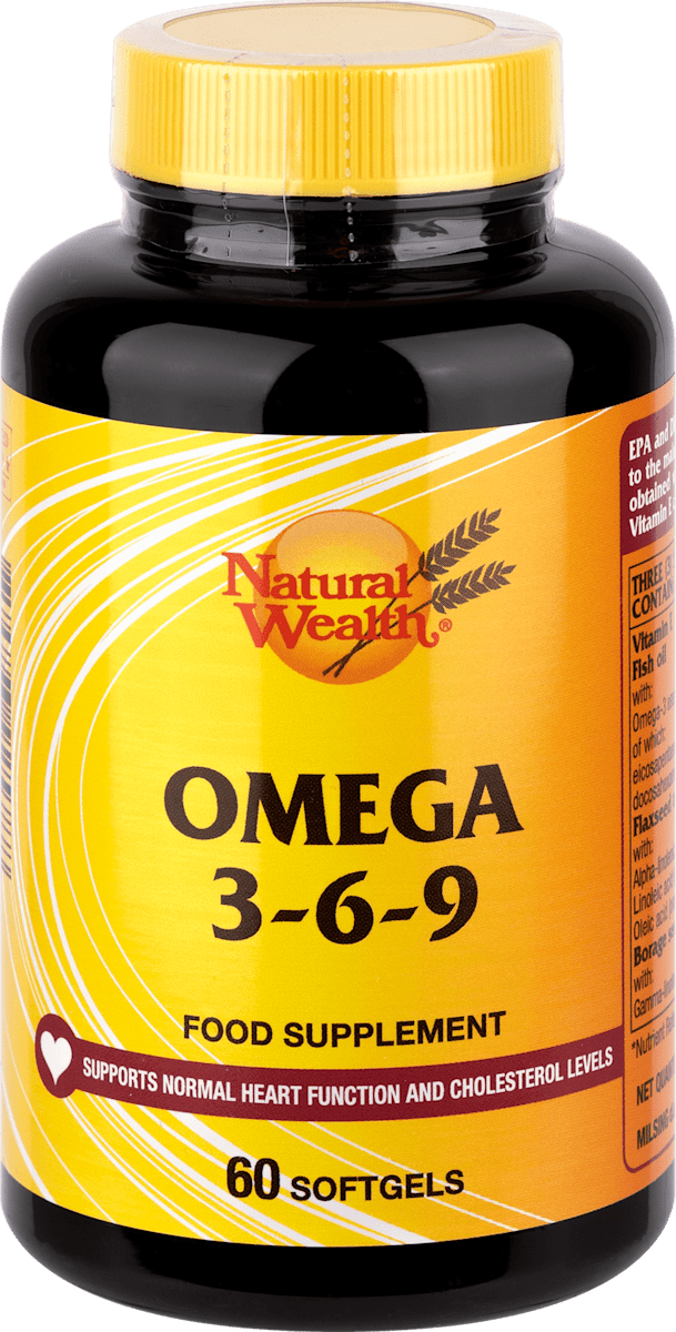 Natural Wealth Omega 3-6-9, 60 kom. | dm.hr