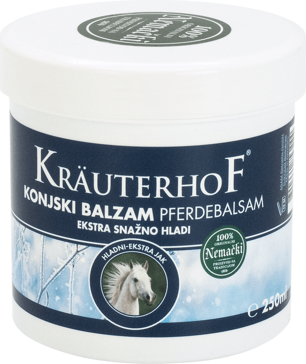 KRÄUTERHOF KONJSKI BALZAM - EKSTRA SNAŽNO HLADAN, 250 ml | dm.rs