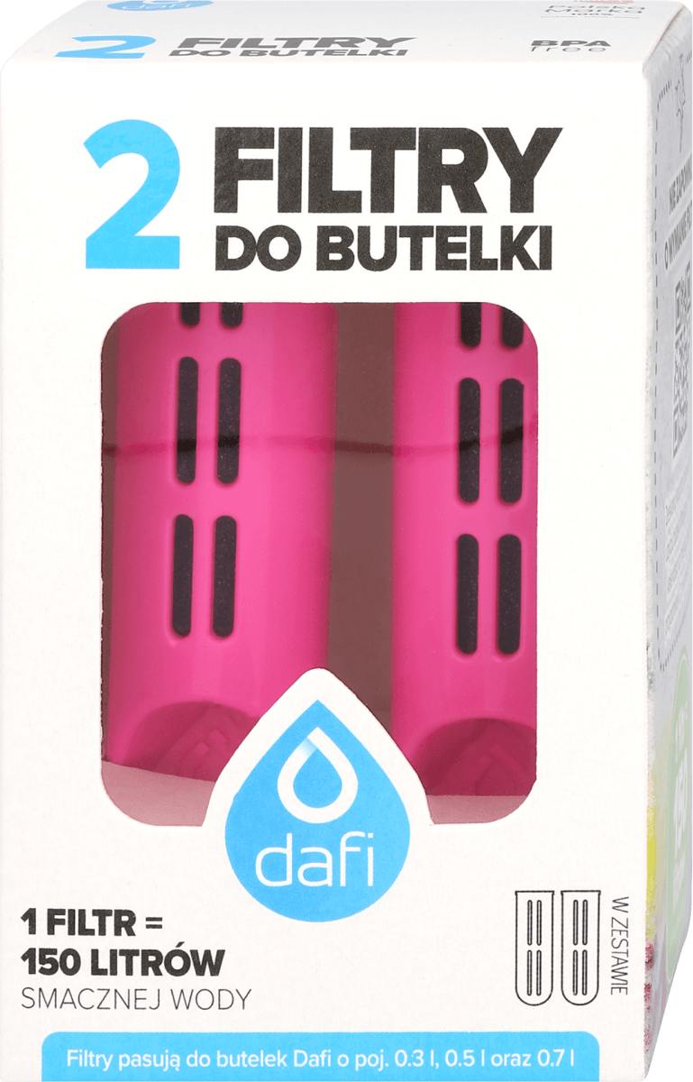 Dafi Filtry do wszystkich rodzajów butelek filtrujących Dafi, 2 szt ...