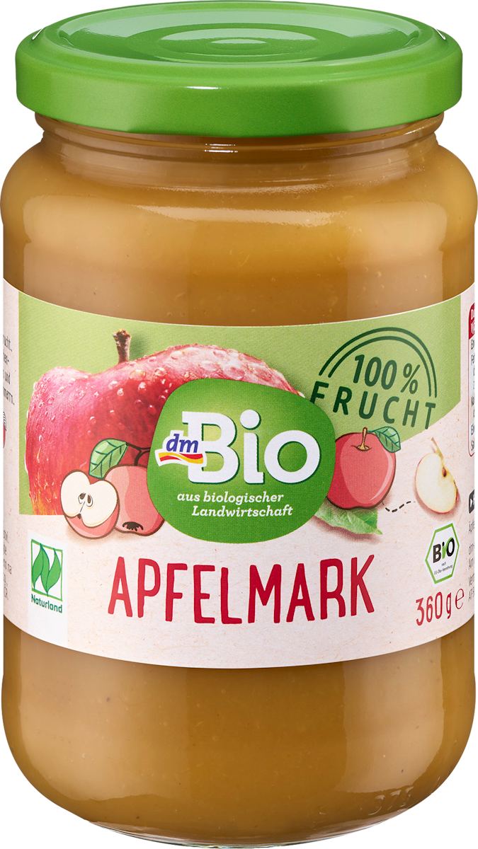 dmBio Fruchtmark Apfel, 360 g dauerhaft günstig online kaufen | dm.de