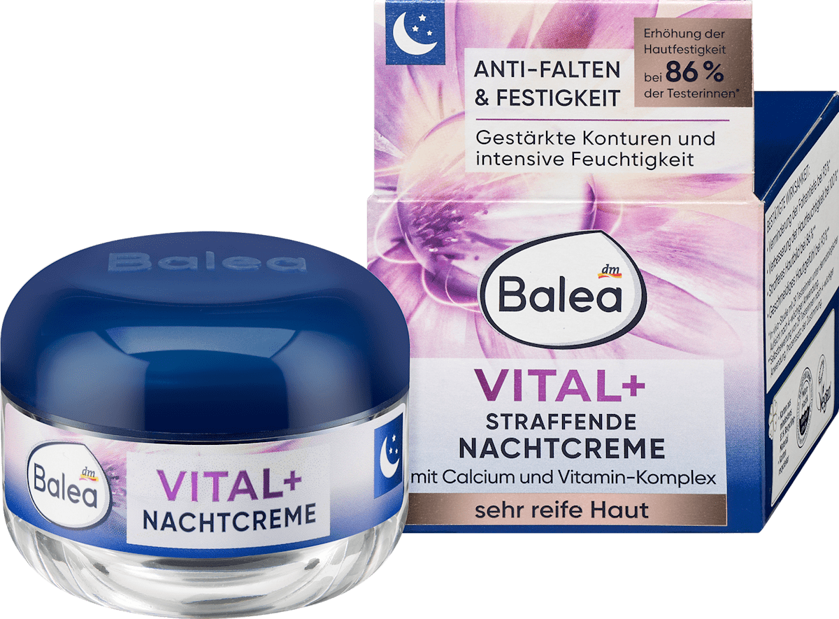 Balea VITAL+ noćna krema za lice, 50 ml | dm.rs