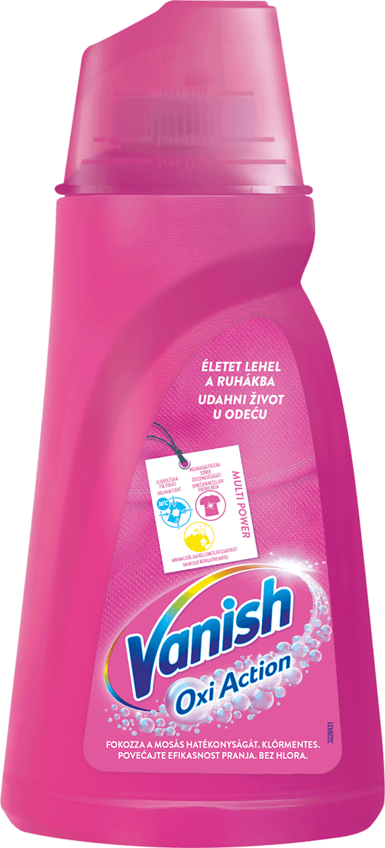 Vanish Oxi Action Oxi Action Color - gel za odstranjivanje fleka, 1 l ...