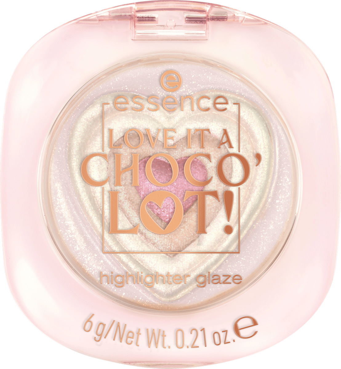 essence Highlighter Love It A Choco' Lot! glaze 01 Heartbeats & Choco Treats!, 6 g | dm.at