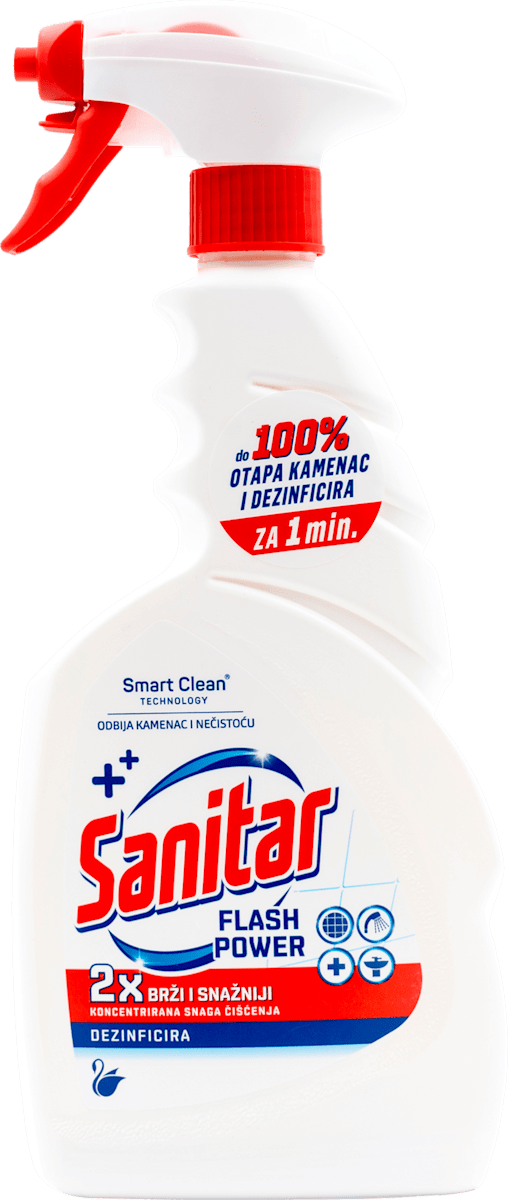 Sanitar Flash Power plus sredstvo za čišćenje i otapanje kamenca, 1 kom ...