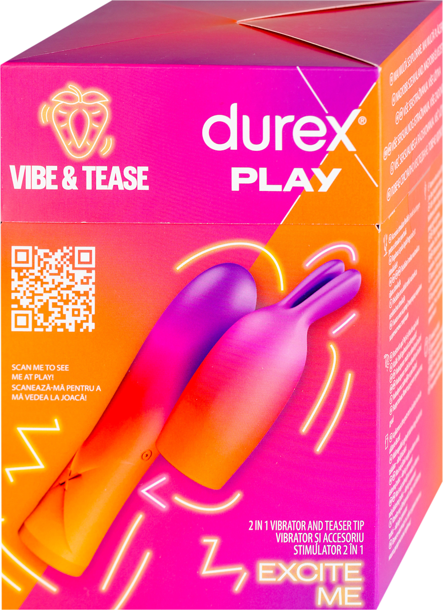 durex PLAY VIBE&TEASE vibrator, 1 kom | dm.rs