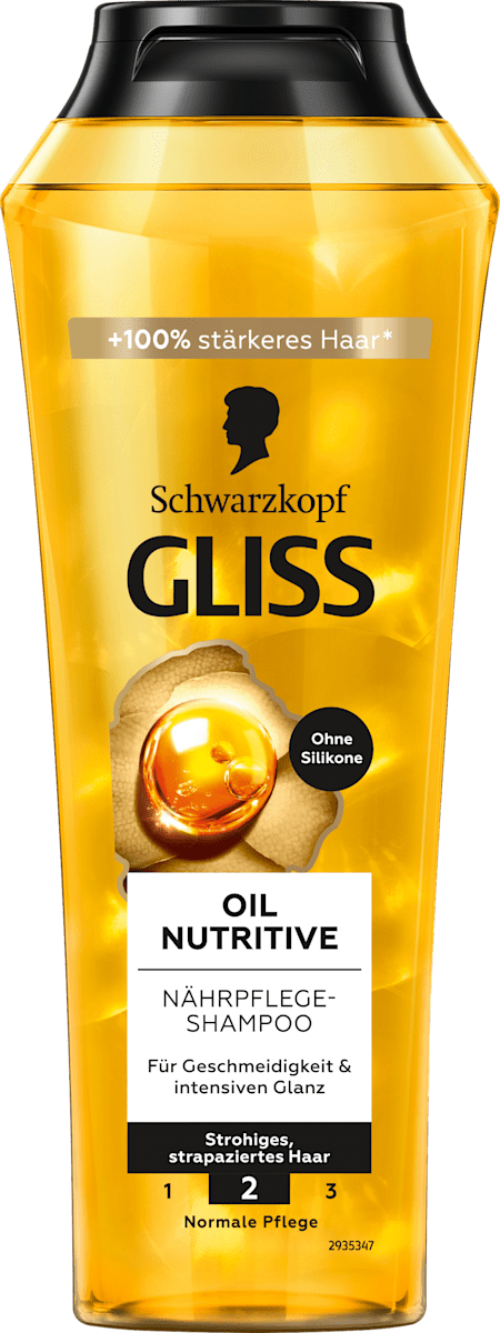 Schwarzkopf GLISS Shampoo Oil Nutritive, 250 ml dauerhaft günstig ...