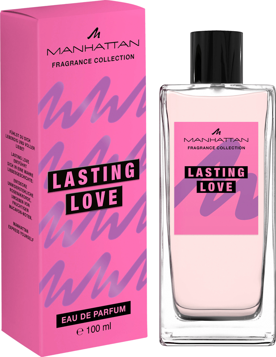 MANHATTAN Cosmetics Lasting Love Eau de Parfum, 100 ml dauerhaft ...