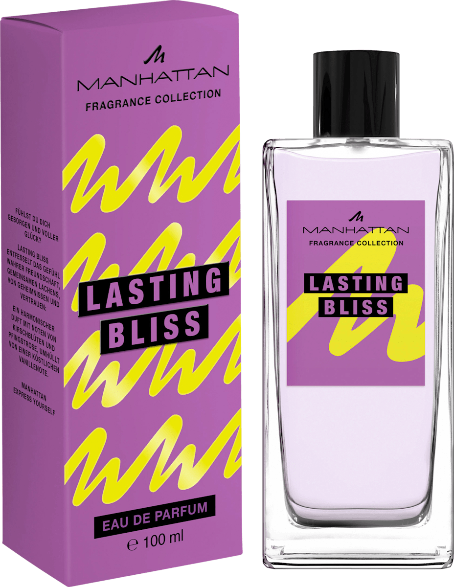 MANHATTAN Cosmetics Lasting Bliss Eau de Parfum, 100 ml dauerhaft ...