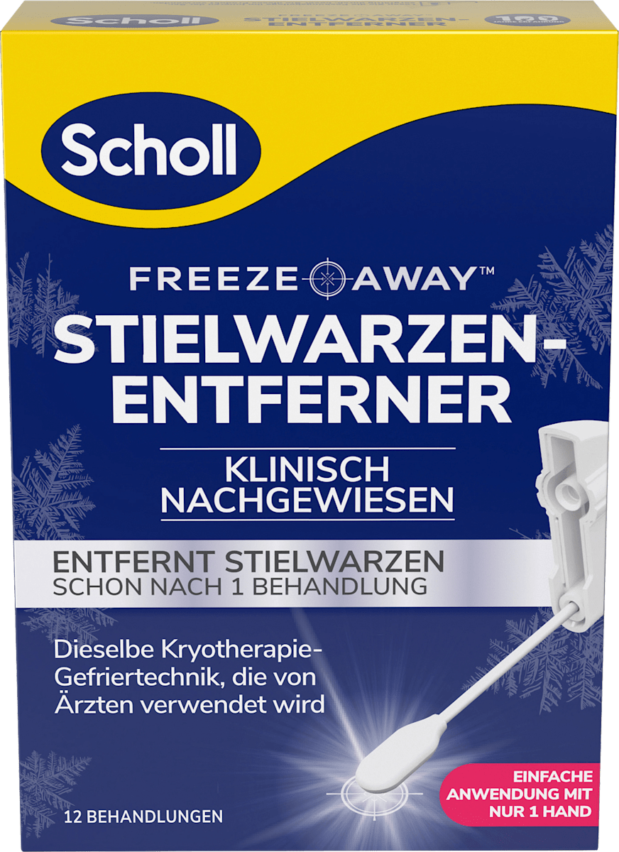 Scholl Stielwarzen-Entferner 12 Behandlungen, 1 St dauerhaft günstig ...