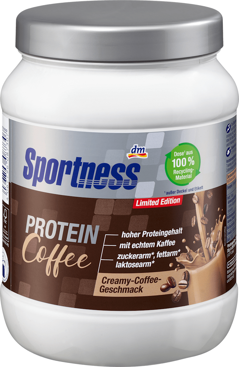 Sportness Protein Coffee Creamy-Coffee-Geschmack, 450 g dauerhaft ...