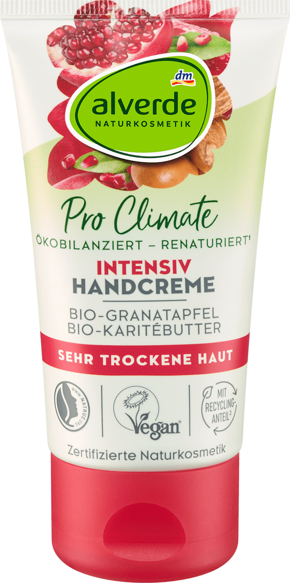 alverde NATURKOSMETIK Handcreme Intensiv Pro Climate, 75 ml | dm.at
