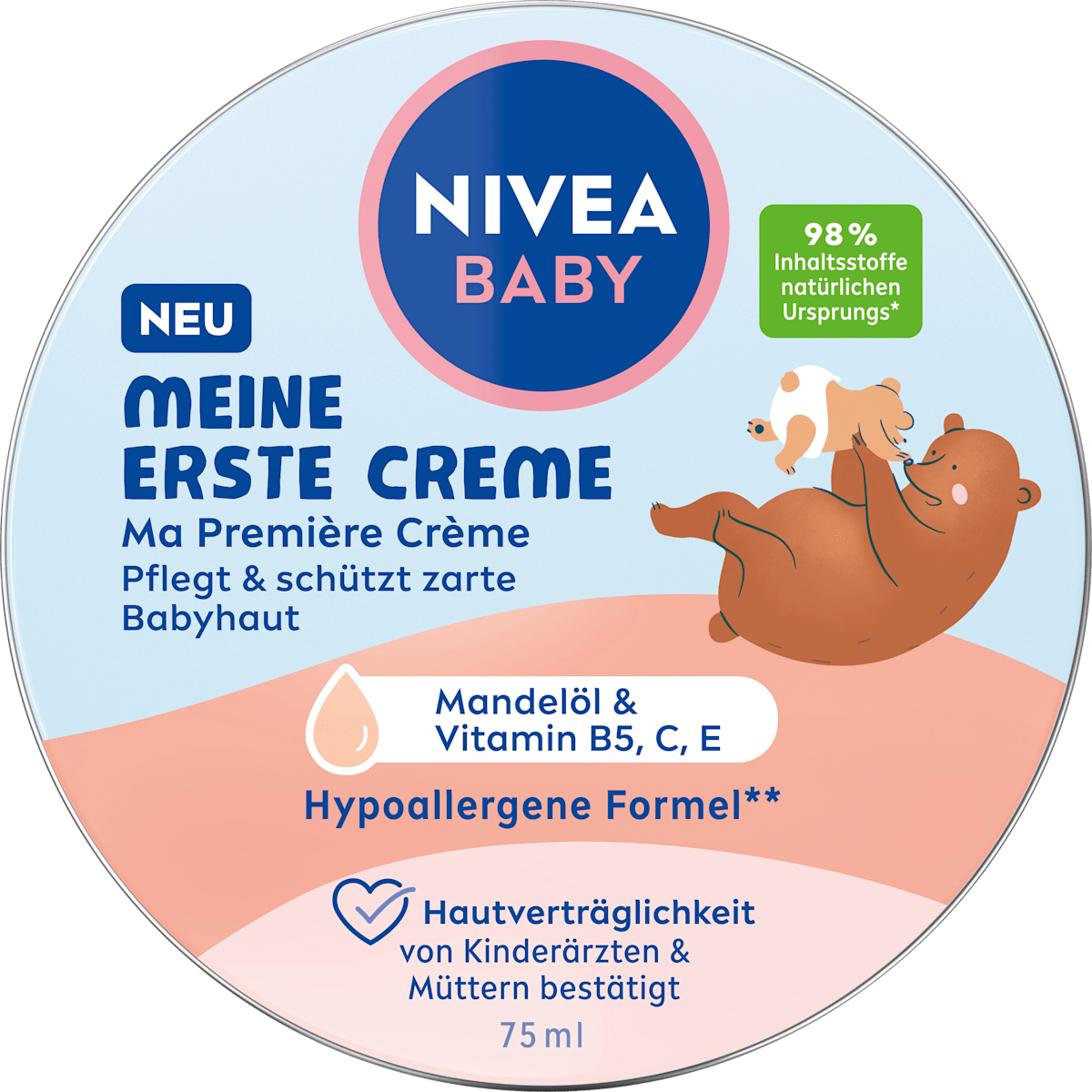 NIVEA BABY Baby Creme Meine erste Creme, 75 ml dauerhaft günstig online kaufen | dm.de