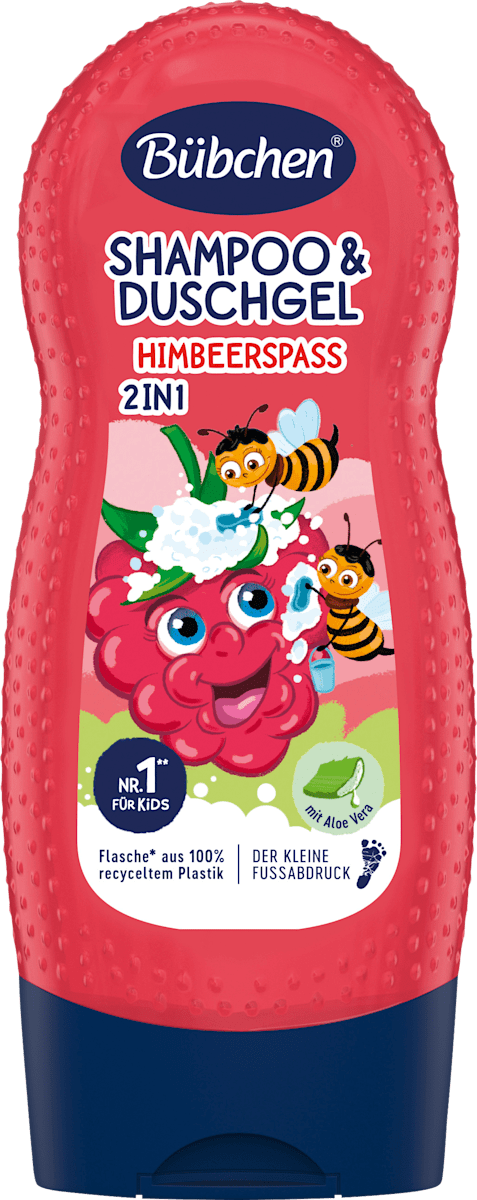 Bübchen Kinder Shampoo & Duschgel Himbeerspaß, 230 ml dauerhaft günstig ...