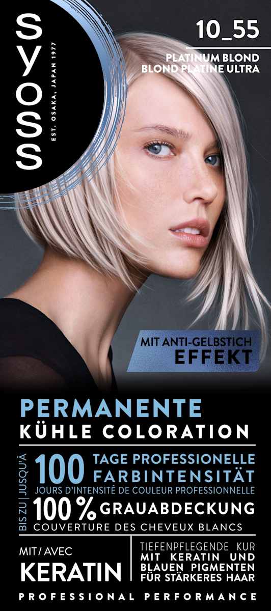 Syoss Haare Aufheller 10_55 Platinum Blond, 1 St dauerhaft günstig ...