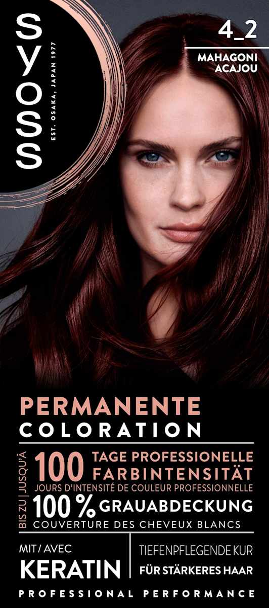 Syoss Haarfarbe 4_2 Mahagoni, 1 St dauerhaft günstig online kaufen | dm.de