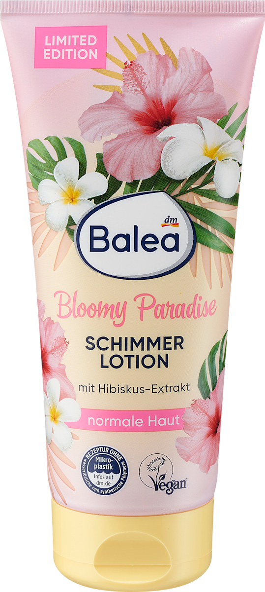 Balea Bodylotion Schimmer Bloomy Paradise, 200 ml | dm.at