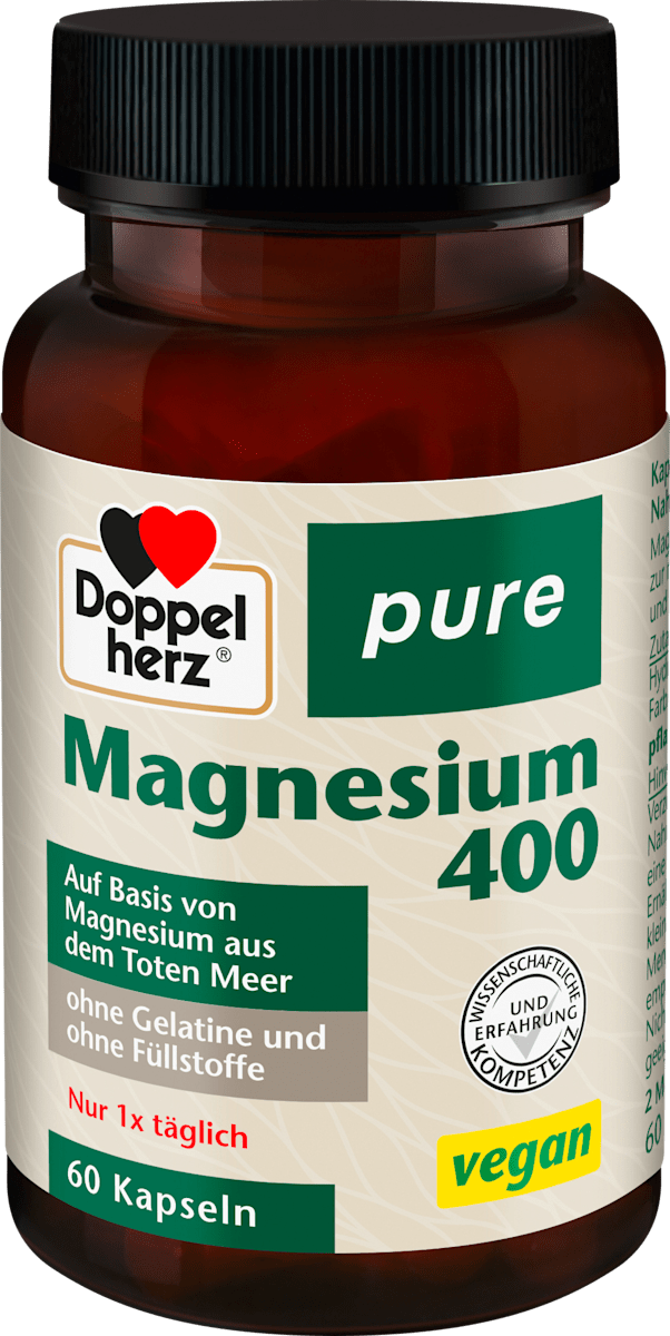 Doppelherz Magnesium 400 Kapseln 60 St, 45,7 g dauerhaft günstig online ...