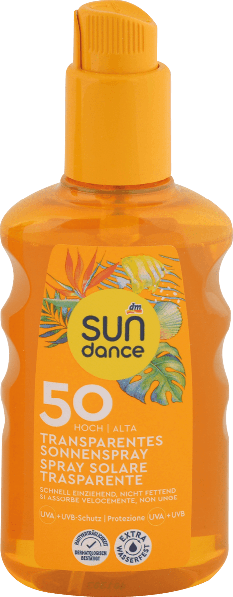 SUNDANCE Transparentni sprej za zaštitu od sunca, SPF 50, 200 ml | dm.rs