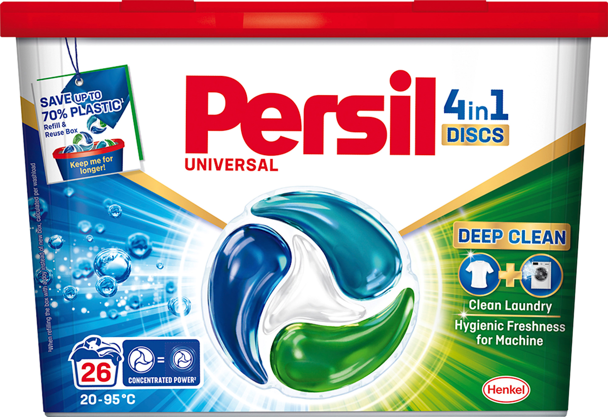 Persil Universal kapsule za pranje rublja 4u1 Deep Clean, 26 kom. | dm.hr